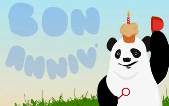 Carte Bon anniv