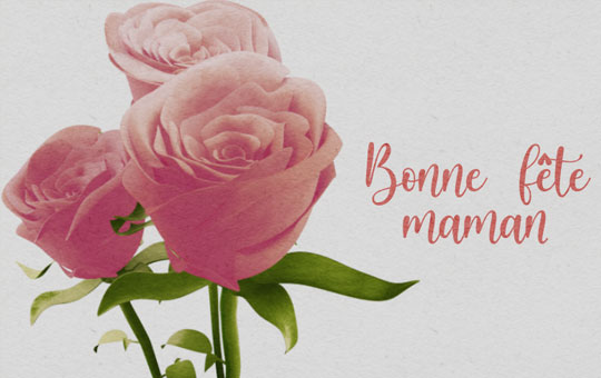 Carte Des roses pour toi