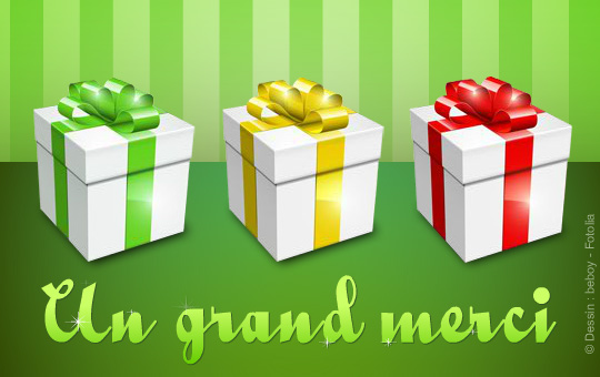 Carte Un grand merci