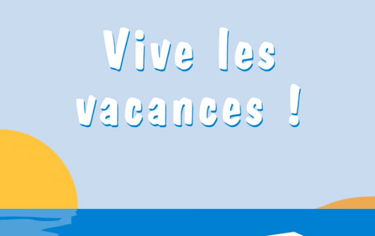 Carte Vive les vacances